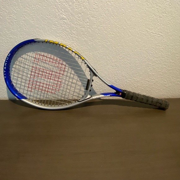 Wilson | Other | Wilson Titanium Power Bridge Tennis Racquet | Poshmark